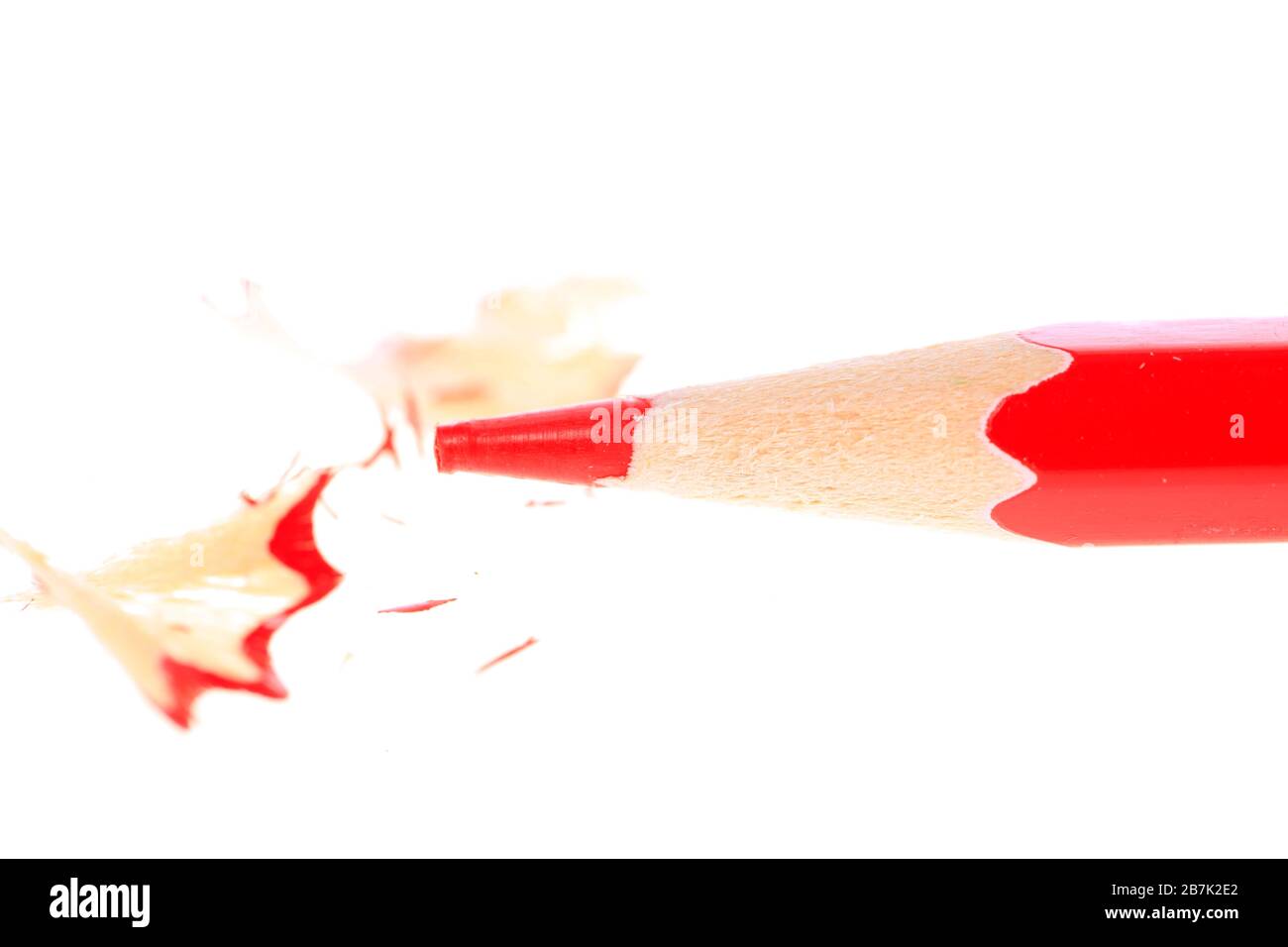 The color pencil, close-up shot Stock Photo - Alamy
