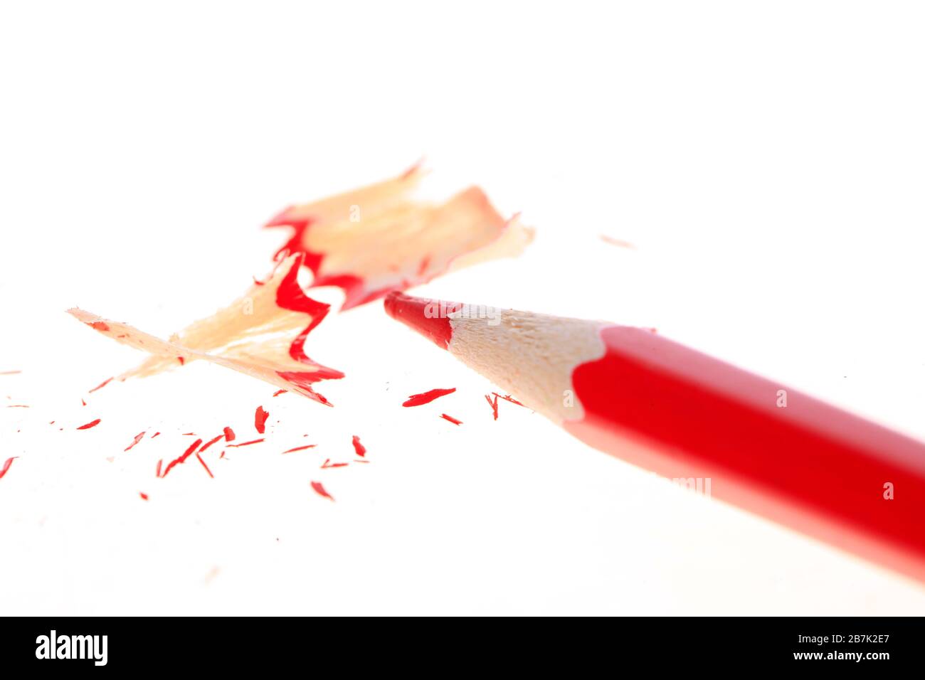 The color pencil, close-up shot Stock Photo - Alamy