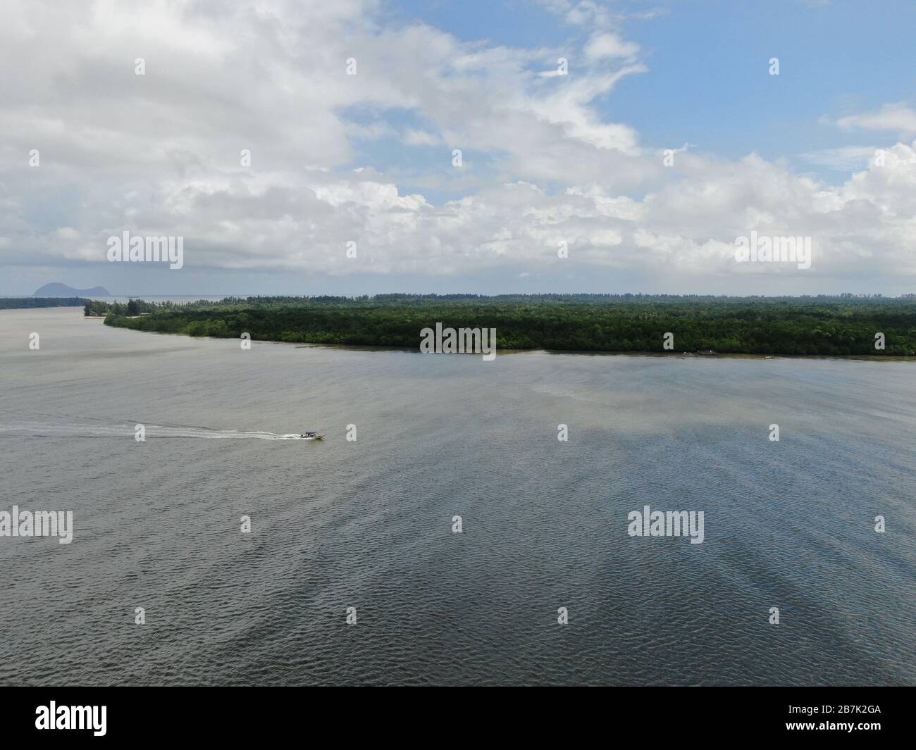 Telaga Air, Sarawak / Malaysia - March 15, 2020: The Beautiful Fishing ...