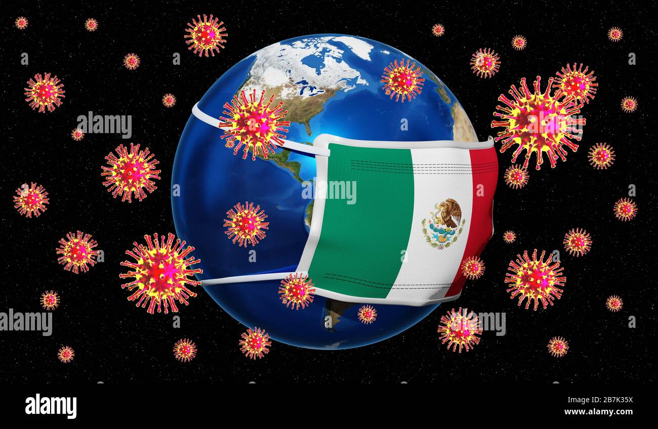 Face map mexico hi-res stock photography and images - Alamy