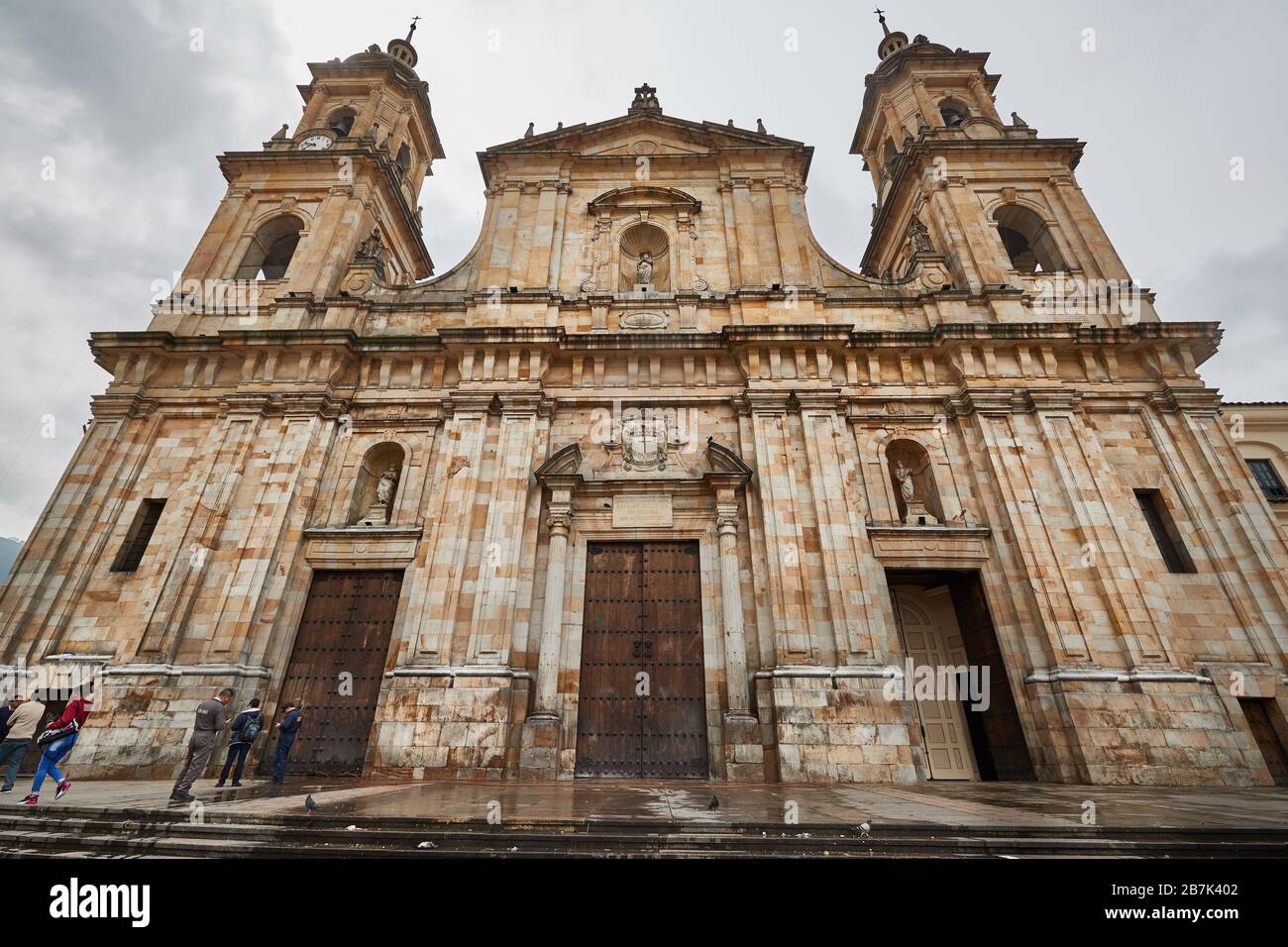 Colombia bogota cathedral on hi-res stock photography and images - Alamy
