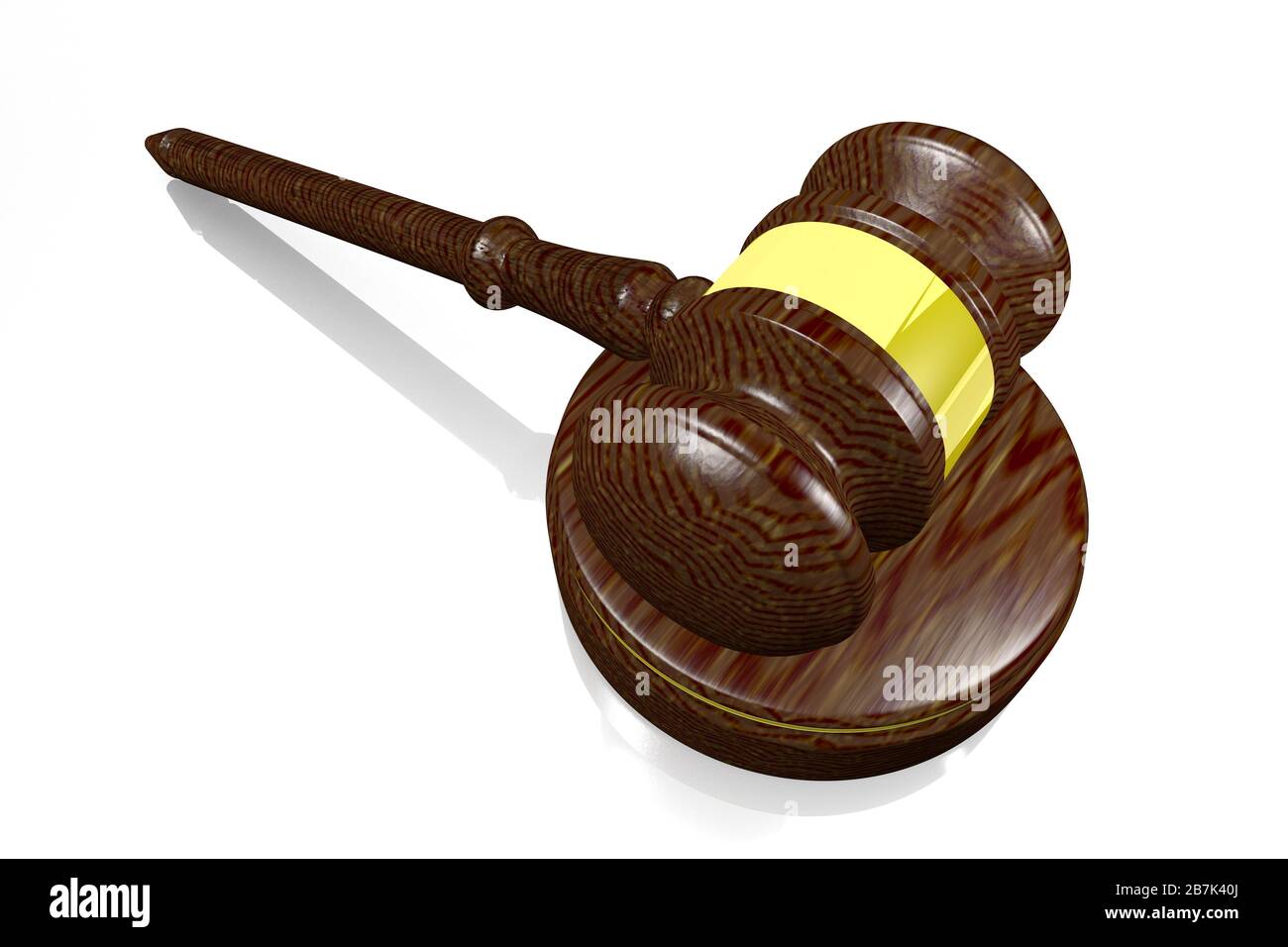 3D gavel - justice/ law concept Stock Photo - Alamy