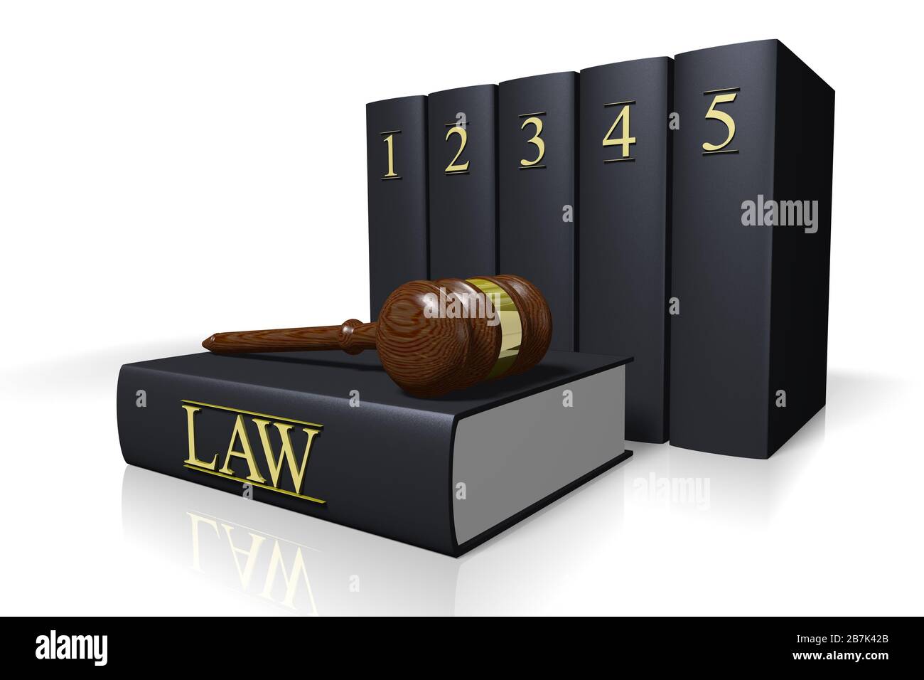 3D law/ justice/ code concept Stock Photo - Alamy