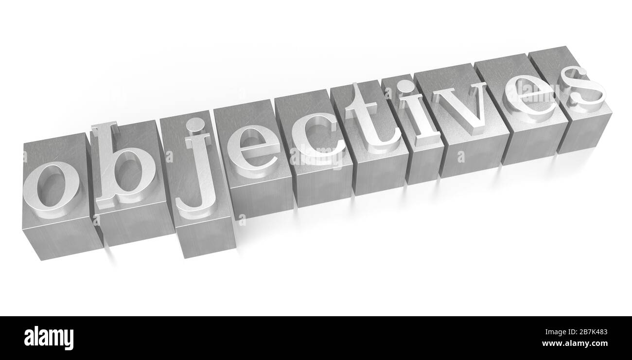 Objectives symbol Cut Out Stock Images & Pictures - Alamy