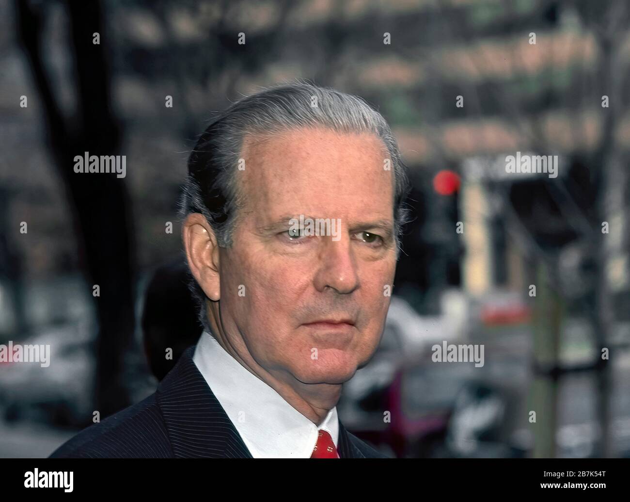 Washington, DC. USA, February 10, 1991 Secretary of State James Baker ...