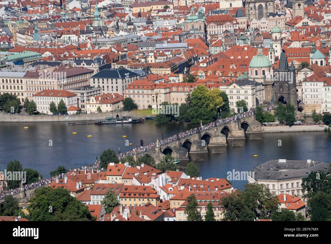 Czech Republic, Prague, architecture, Vltava River Stock Photo - Alamy