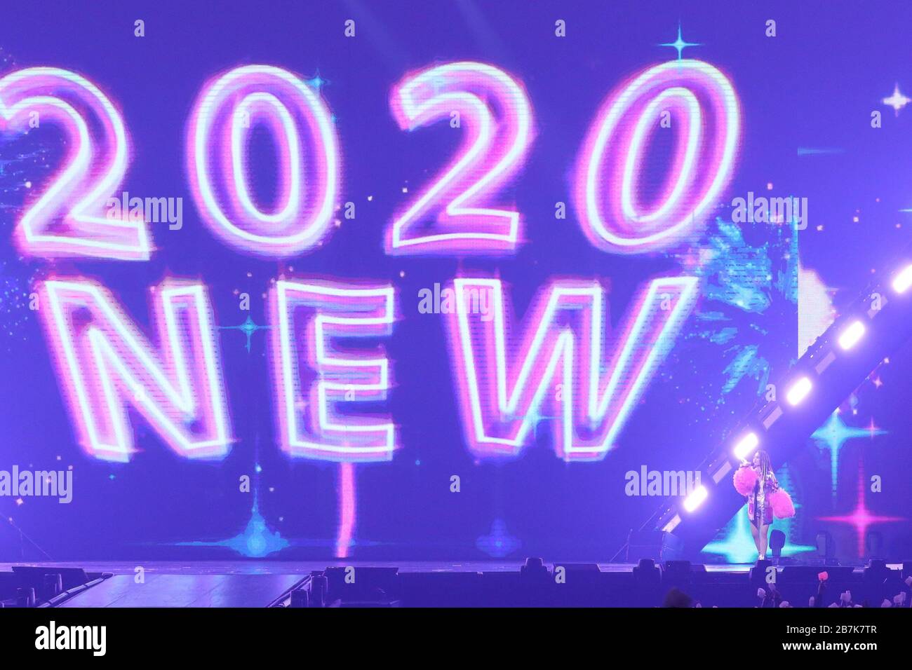 Taiwanese singer, songwriter, dancer, actress, and businesswoman Jolin Tsai sings and dances on ...