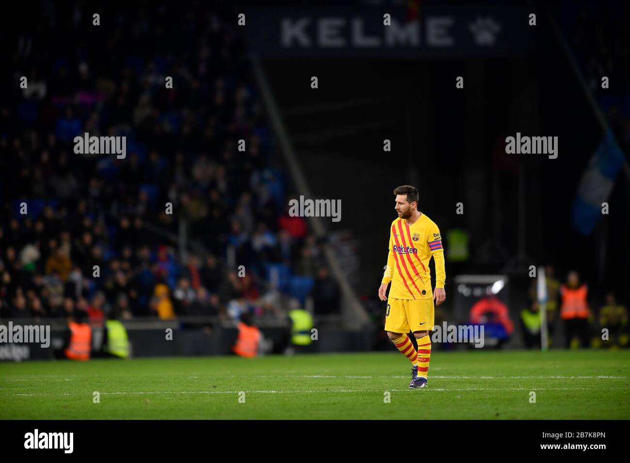 Leo Messi of FC Barcelona during the nineteen round match of the La ...