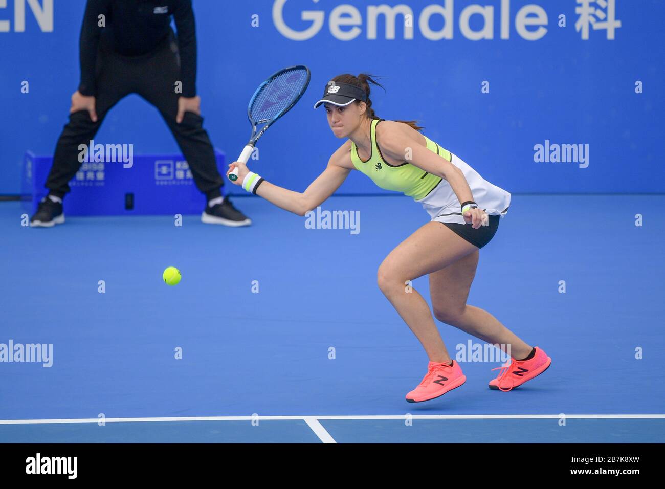 Romanian professional tennis player Sorana Cirstea competes against ...