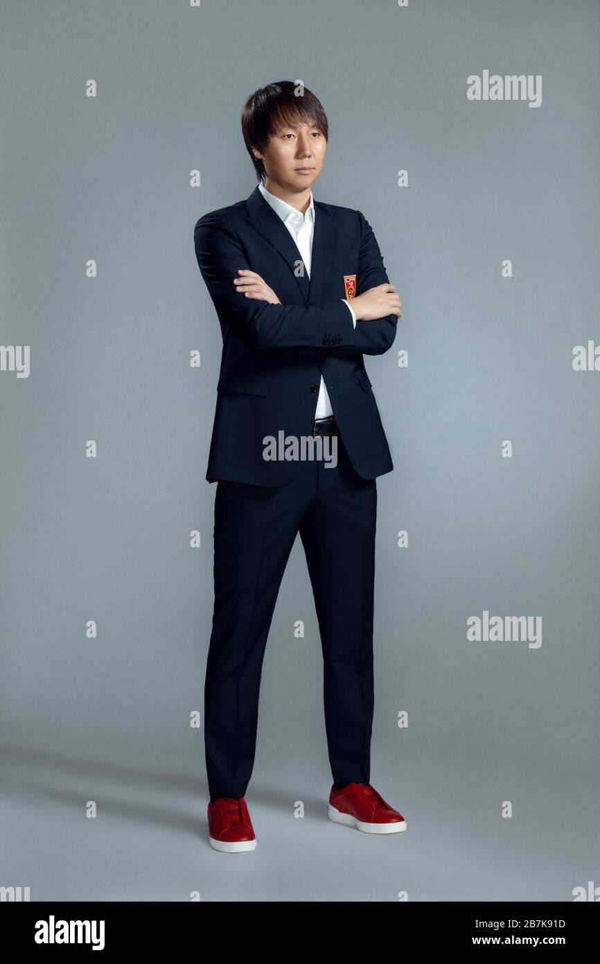 The former Chinese international footballer and current head coach of ...