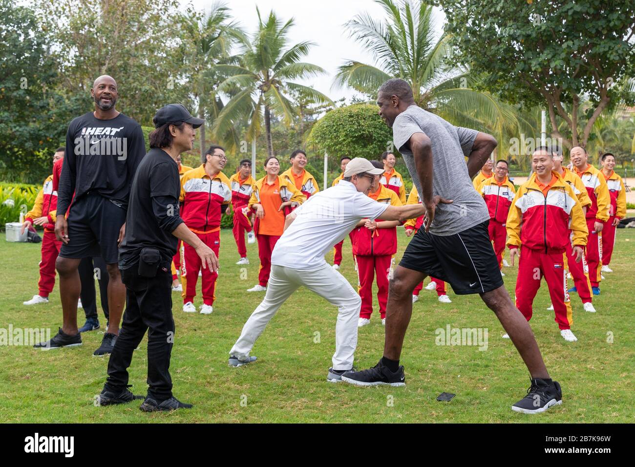 Congolese-American retired professional basketball player Dikembe ...