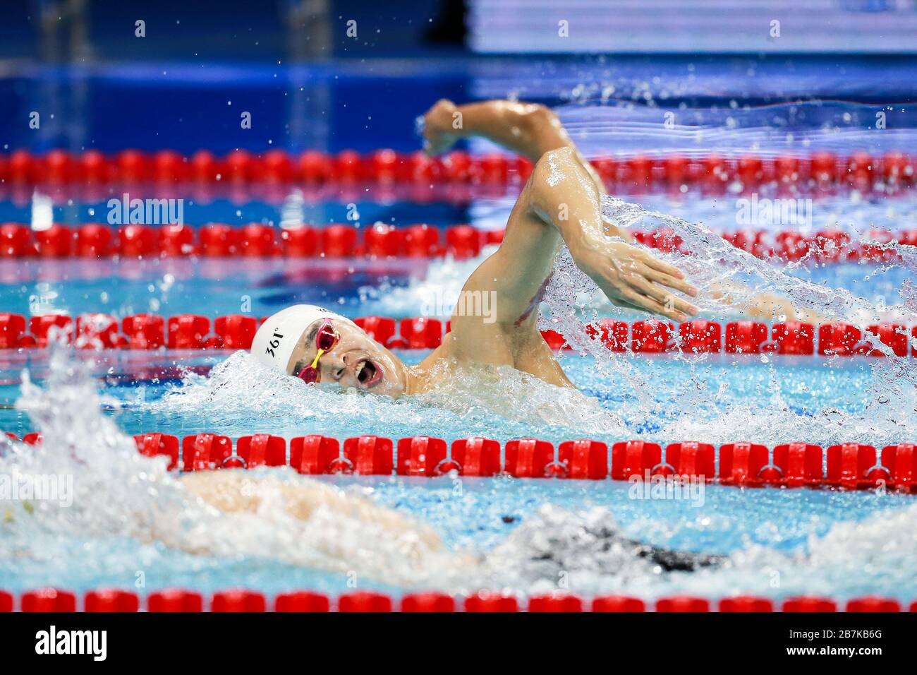 Chinese Olympic and world-record-holding competitive swimmer Sun Yang ...