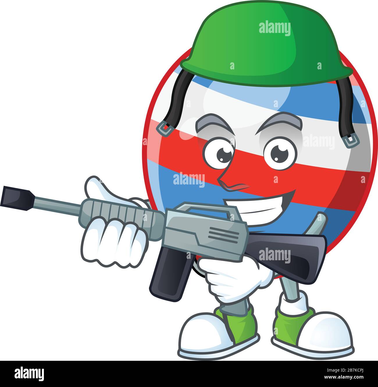 An elegant picture of independence day balloon as an Army having ...