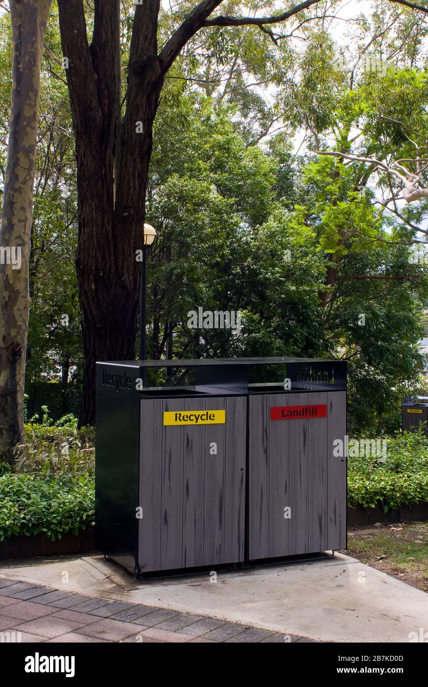 Recycling enclosure hi-res stock photography and images - Alamy