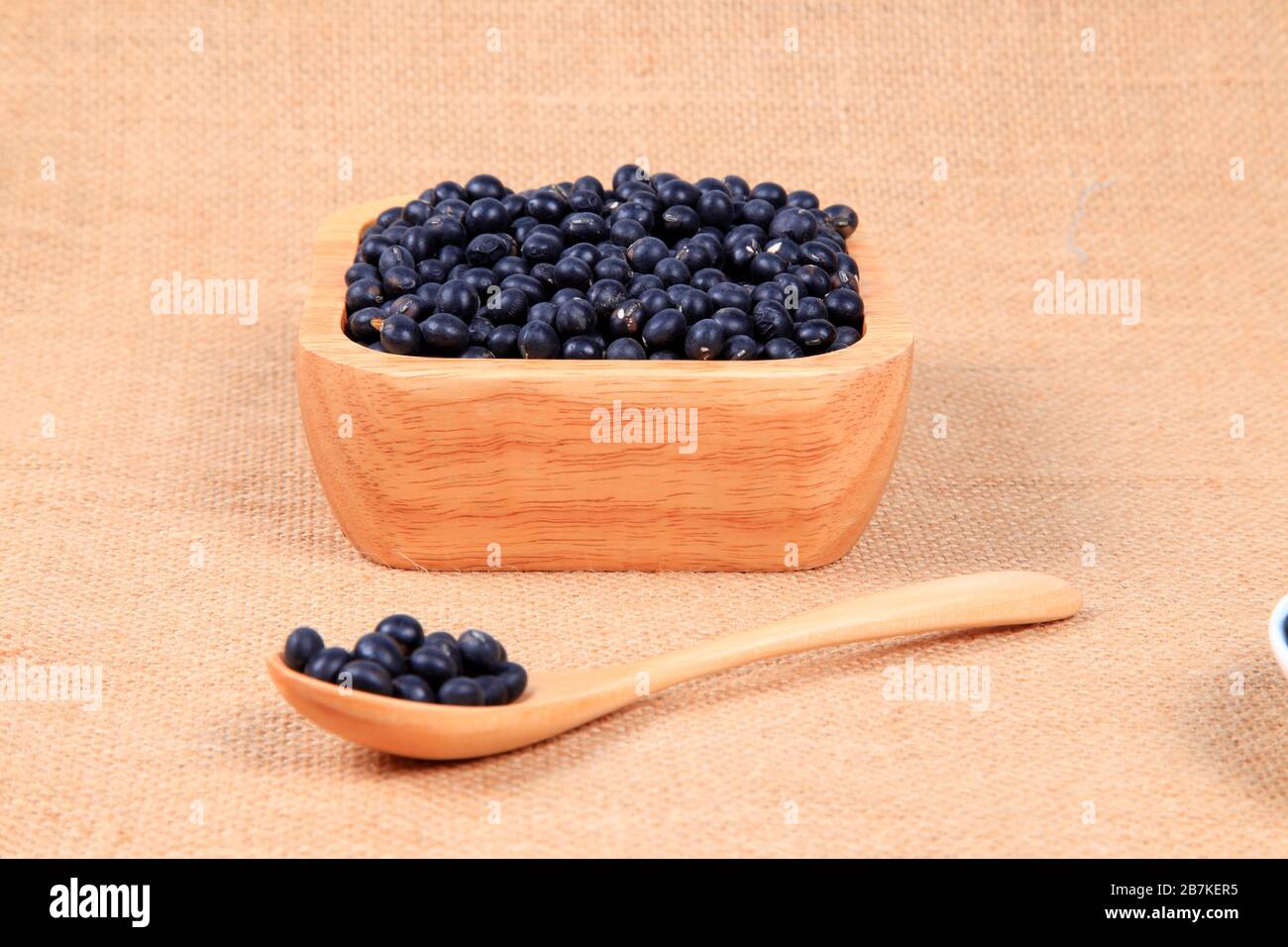 black beans, Close-up of black beans Stock Photo - Alamy