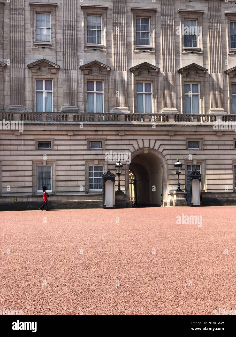 London, UK - May 12, 2019: Sentry of the Grenadier Guards posted ...