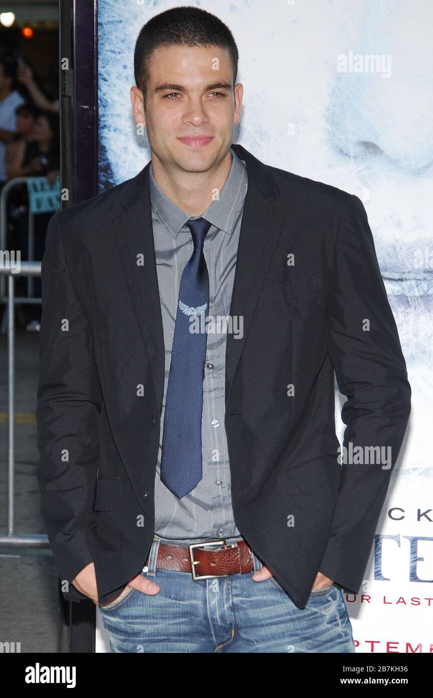 Mark Salling at the Los Angeles Premiere of "Whiteout" held at the Mann ...