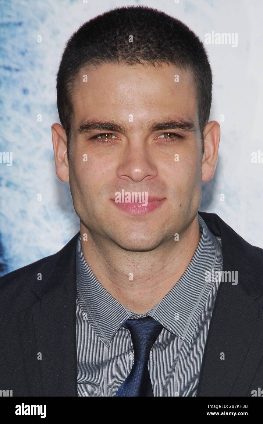 Mark Salling at the Los Angeles Premiere of "Whiteout" held at the Mann ...
