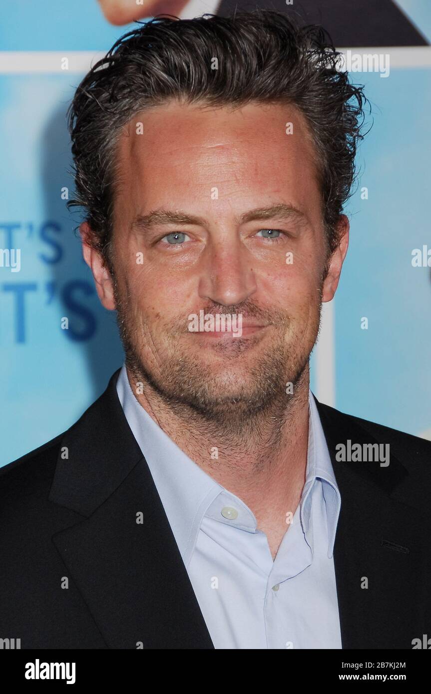 Matthew Perry at the U.S. Premiere of "The Invention Of Lying" held at ...