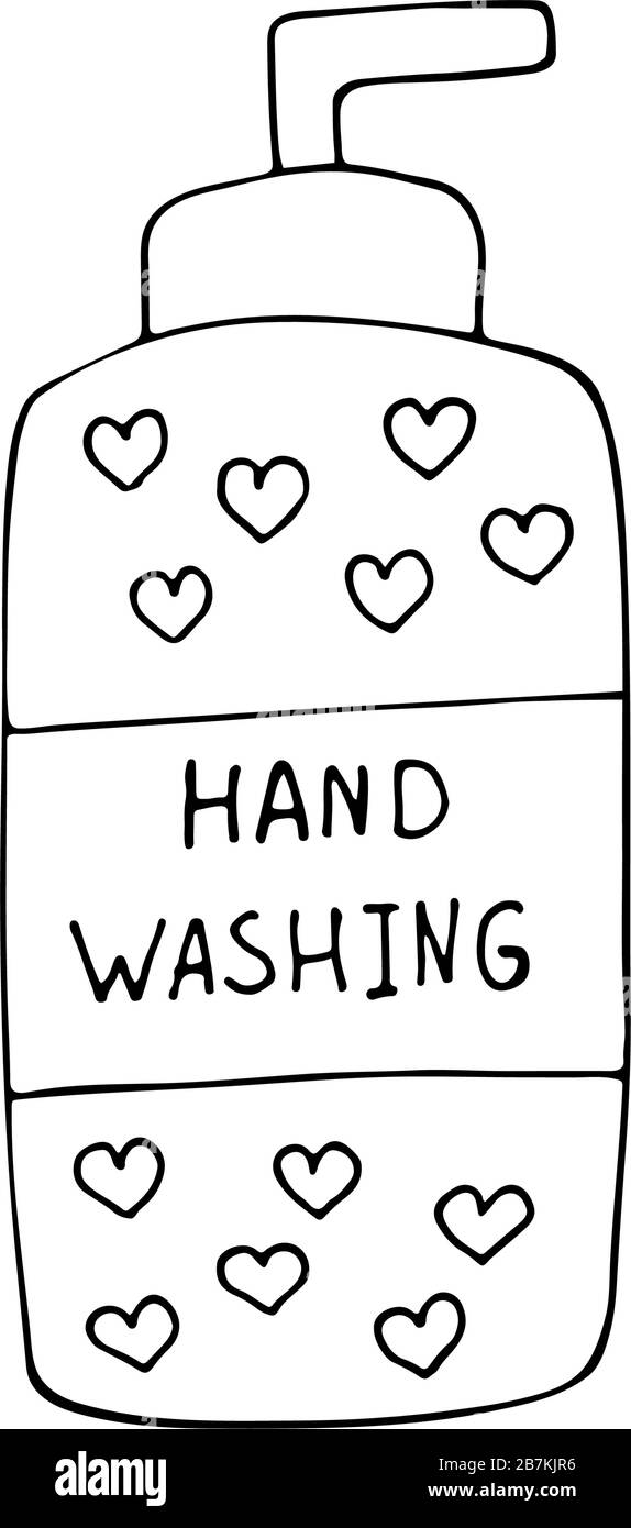 Hand washing toilet soap Black and White Stock Photos & Images - Alamy