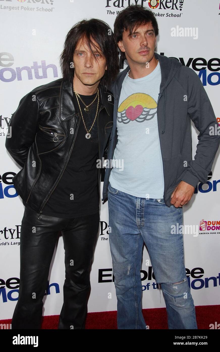 BIlly Morrison and Donovan Leitch of Camp Freddy at the World Premiere ...