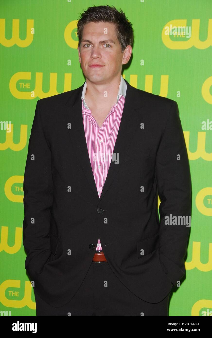 Steve Howey at The CW Network Launch Party held at the Warner Bros ...