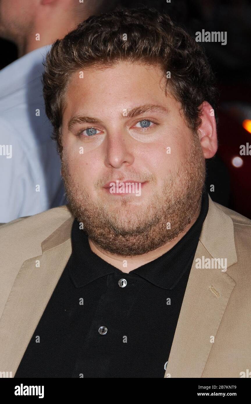 Jonah Hill at the U.S. Premiere of "The Invention Of Lying" held at the ...