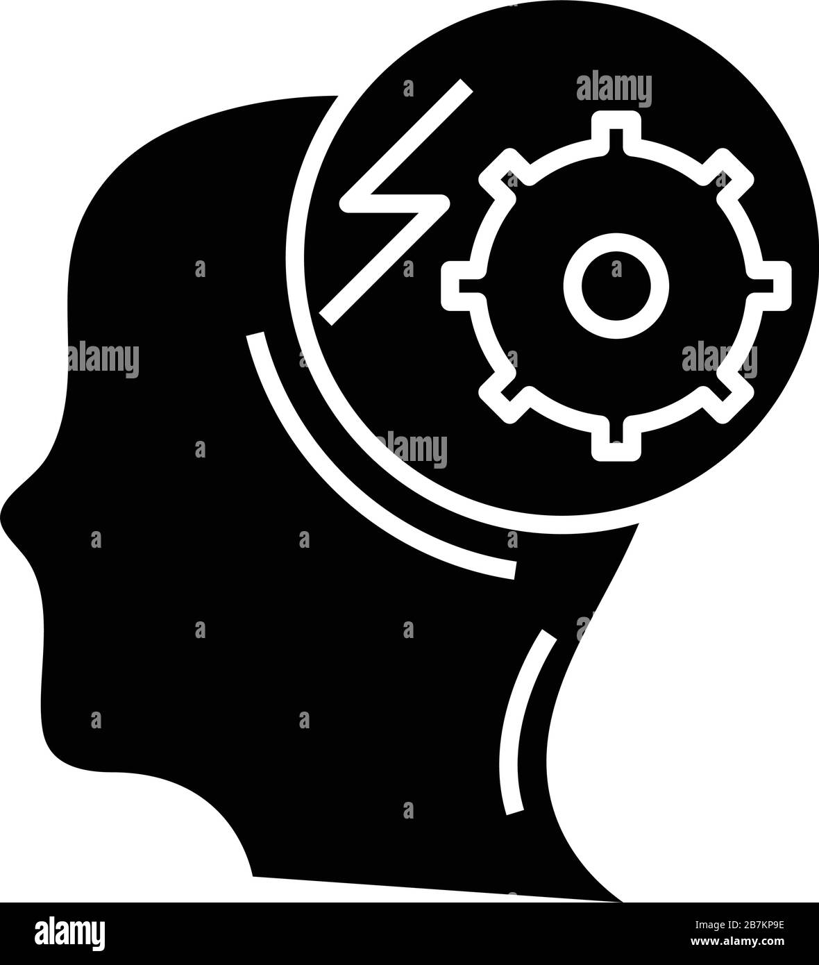 Urgent abilities black icon, concept illustration, vector flat symbol ...