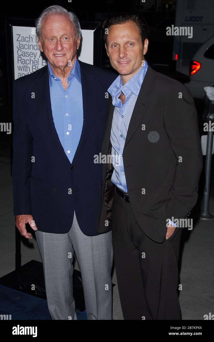 Samuel Goldwyn, Jr. and Tony Goldwyn at the Los Angeles Premiere of ...