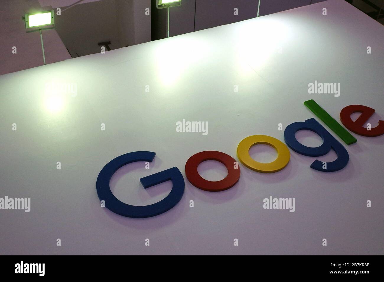--FILE--In this unlocated photo, the logo of Google, an American ...