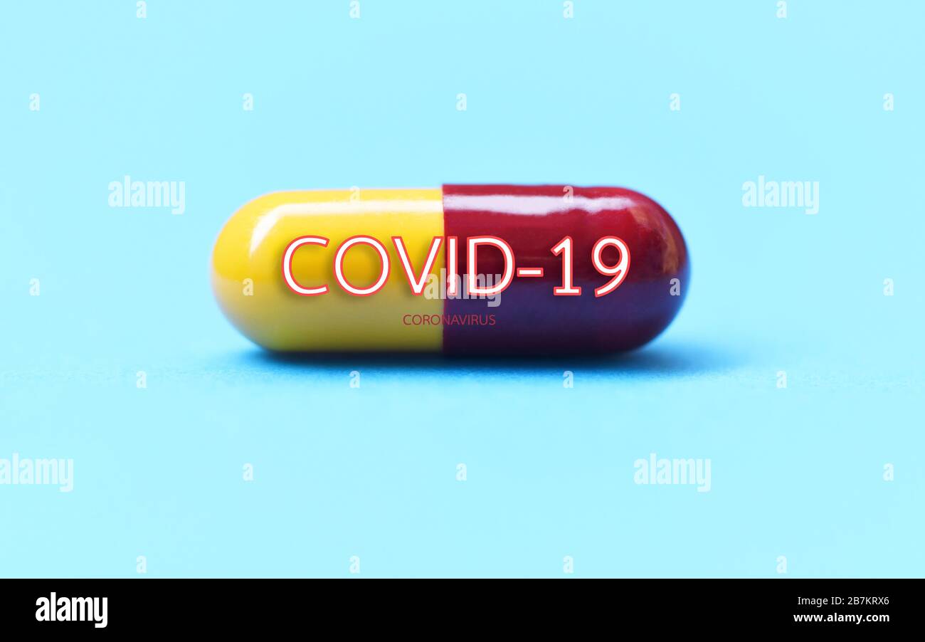 COVID-19 Medication of antiviral capsule coronavirus for treatment and ...