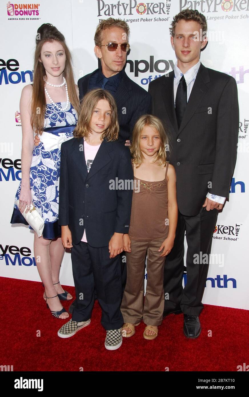 Andy Dick with his Girlfriend and his Kids at the World Premiere of ...