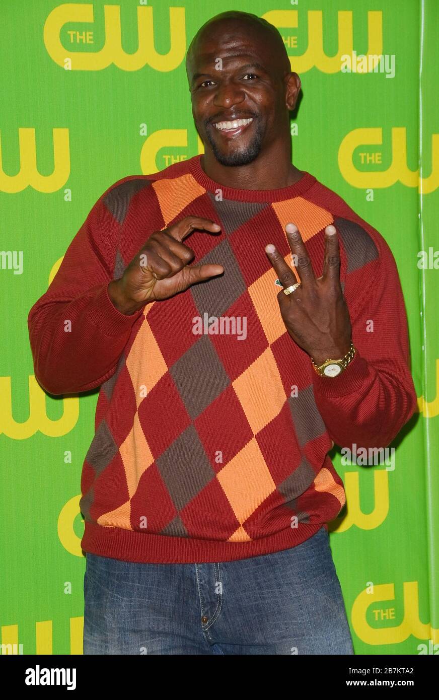 Terry Crews at The CW Network Launch Party held at the Warner Bros ...
