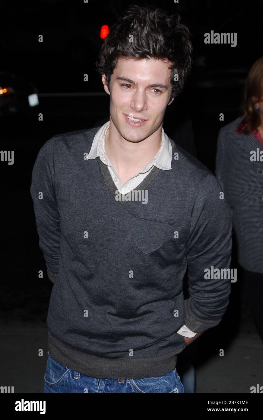 Adam Brody at the Los Angeles Premiere of "The Last Kiss" held at the ...