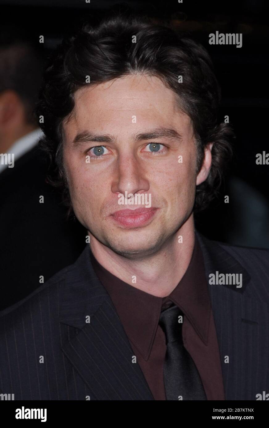 Red carpet retro zach braff hi-res stock photography and images - Alamy