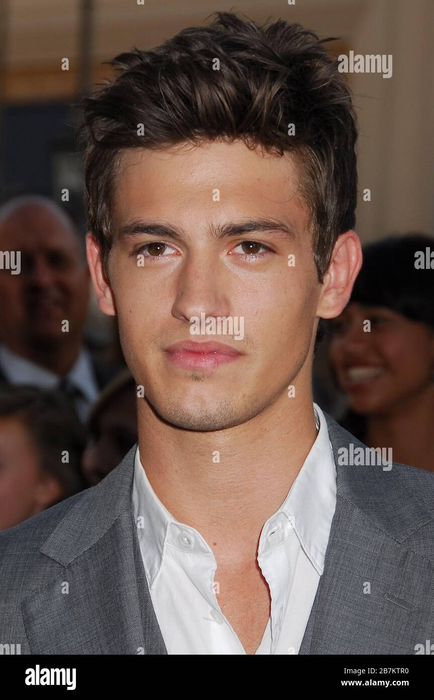 Asher Book at the "Fame" Los Angeles Premiere held at the Pacific ...