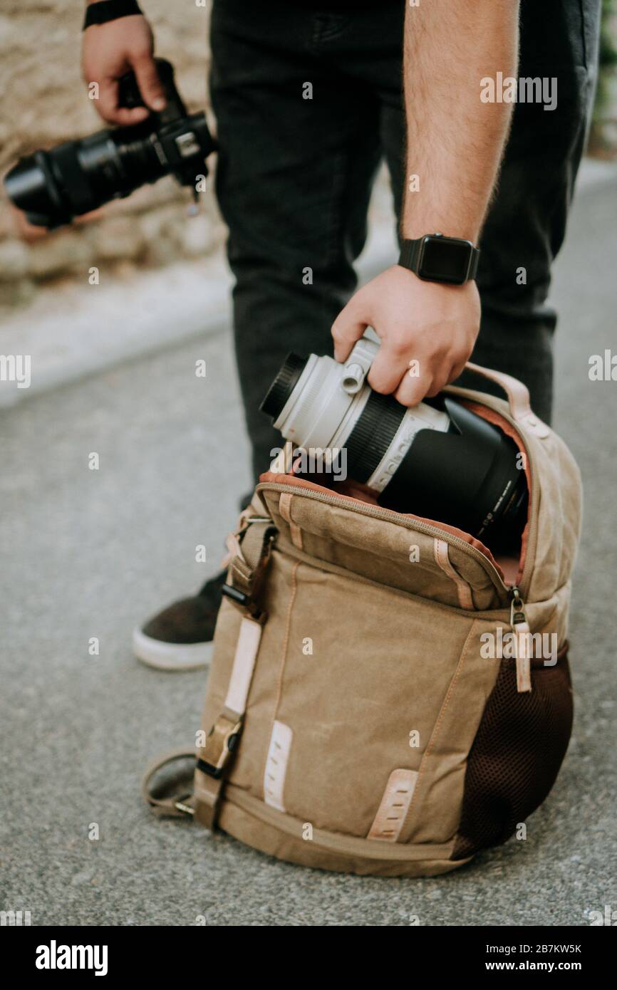 Pulling a strap hi-res stock photography and images - Alamy