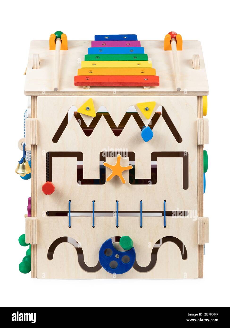 Blue labyrinth kids maze hi-res stock photography and images - Alamy