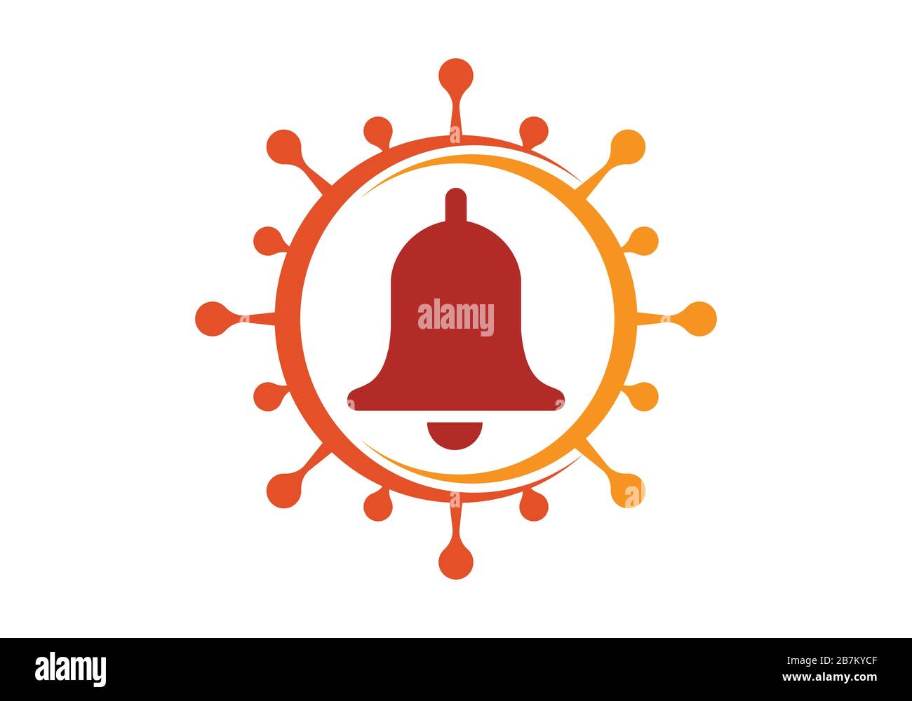 Corona virus alert sign symbol. Covid-19, Corona virus infection emblem ...