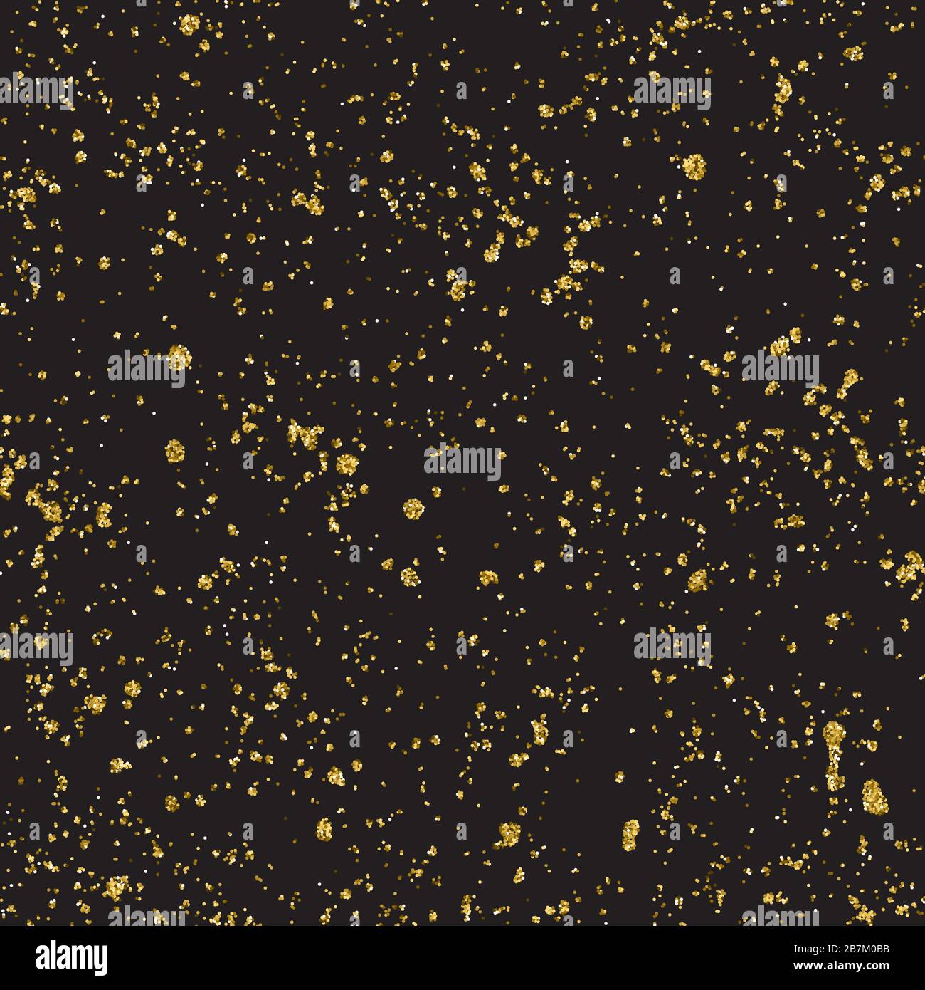 Abstract vector shiny golden textured dust, spots with sparkled gold ...