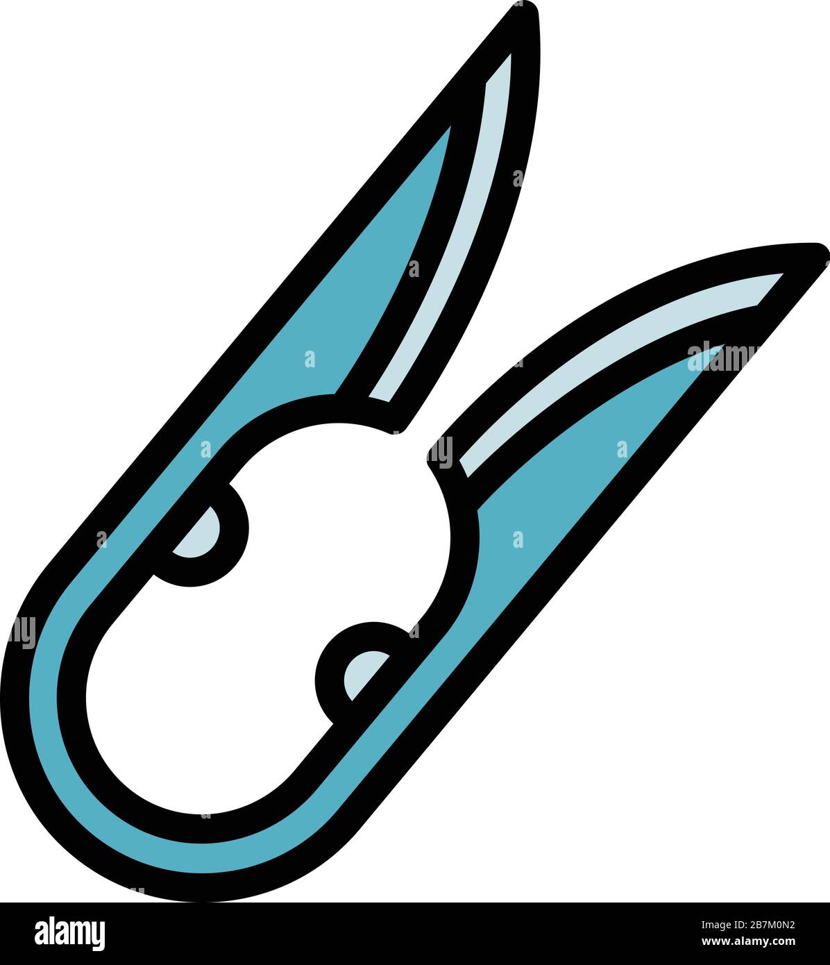 Electronic cigarette clamp icon. Outline electronic cigarette clamp ...