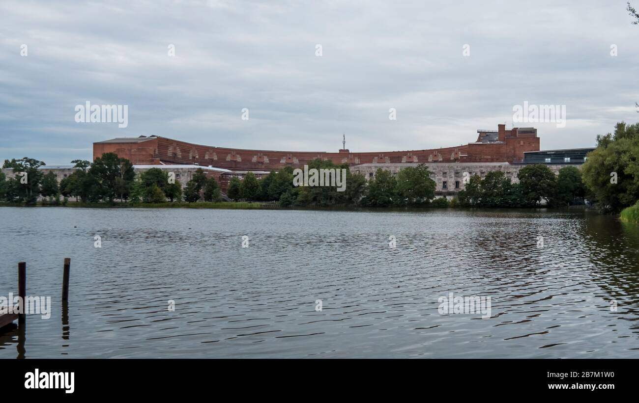 Nuremberg 2019. Nazi party rally grounds seen from the opposite side of ...