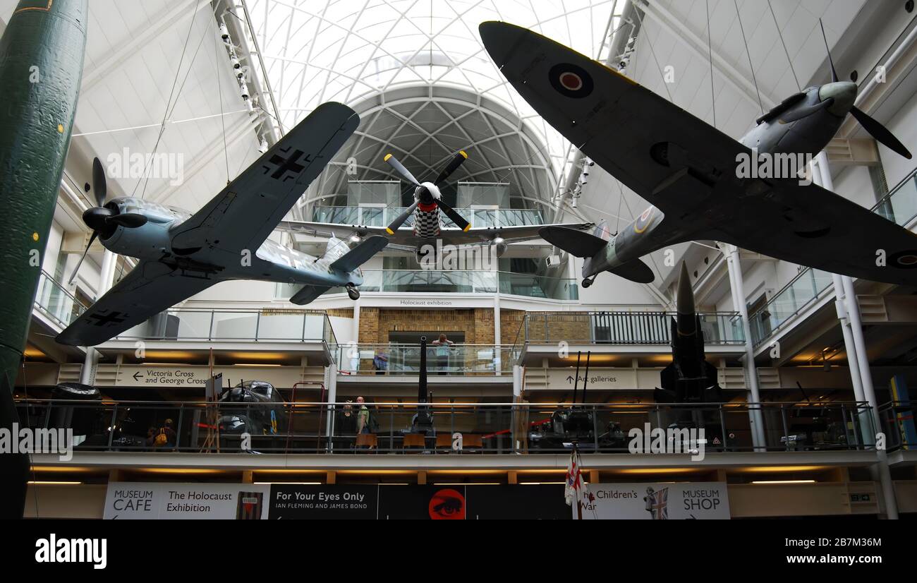 Imperial war museum london interior hi-res stock photography and images ...