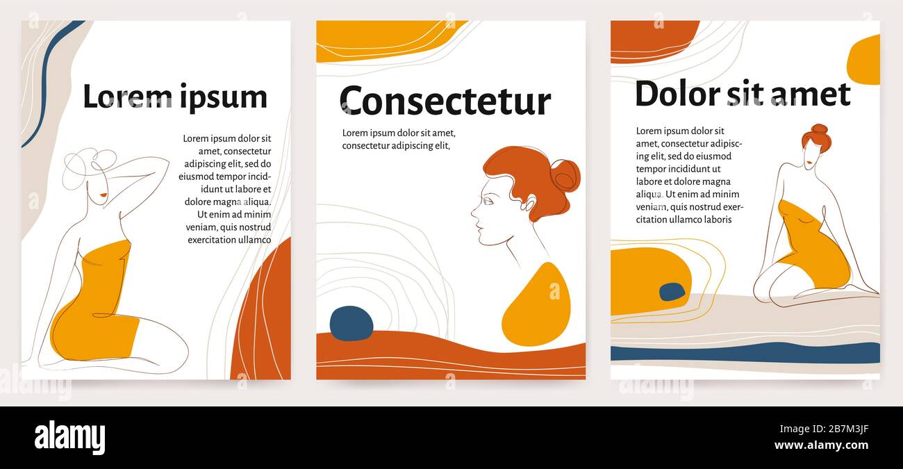 Modern collage style abstract design in warm colors Stock Vector Image ...