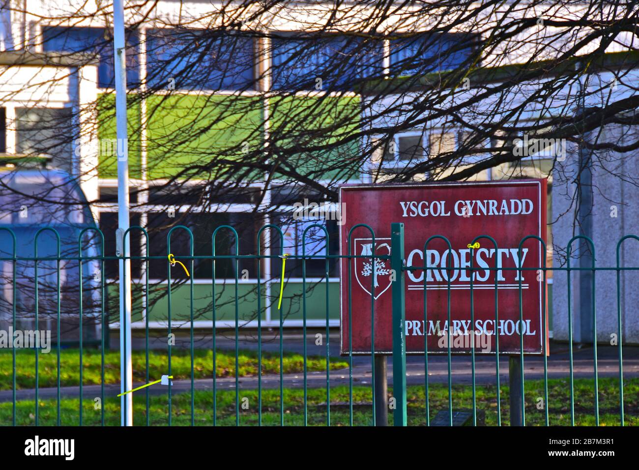 A street view of Pencord's Croesty Primary School, that is located at ...