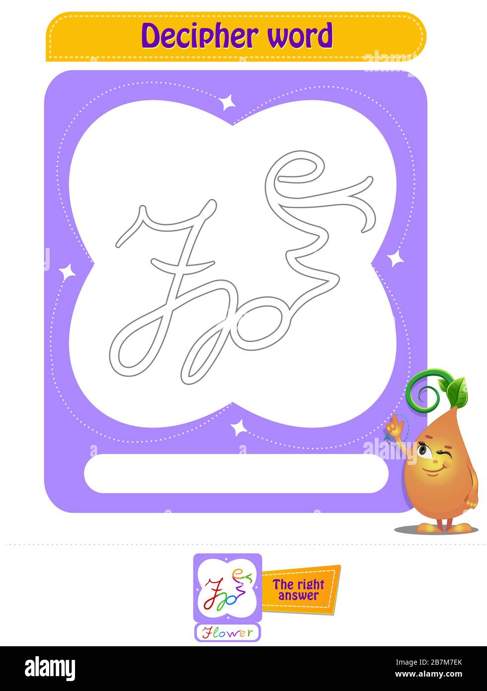 Visual Game, brainteaser, coloring book for children and adults . Task ...