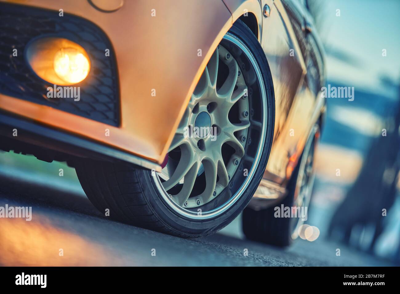 Sports car wheel hi-res stock photography and images - Alamy