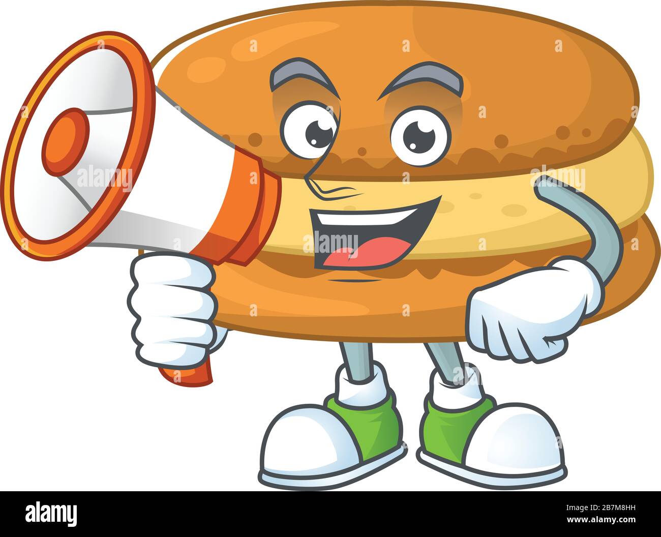 Picture cheerful chocolate sugar Stock Vector Images - Alamy