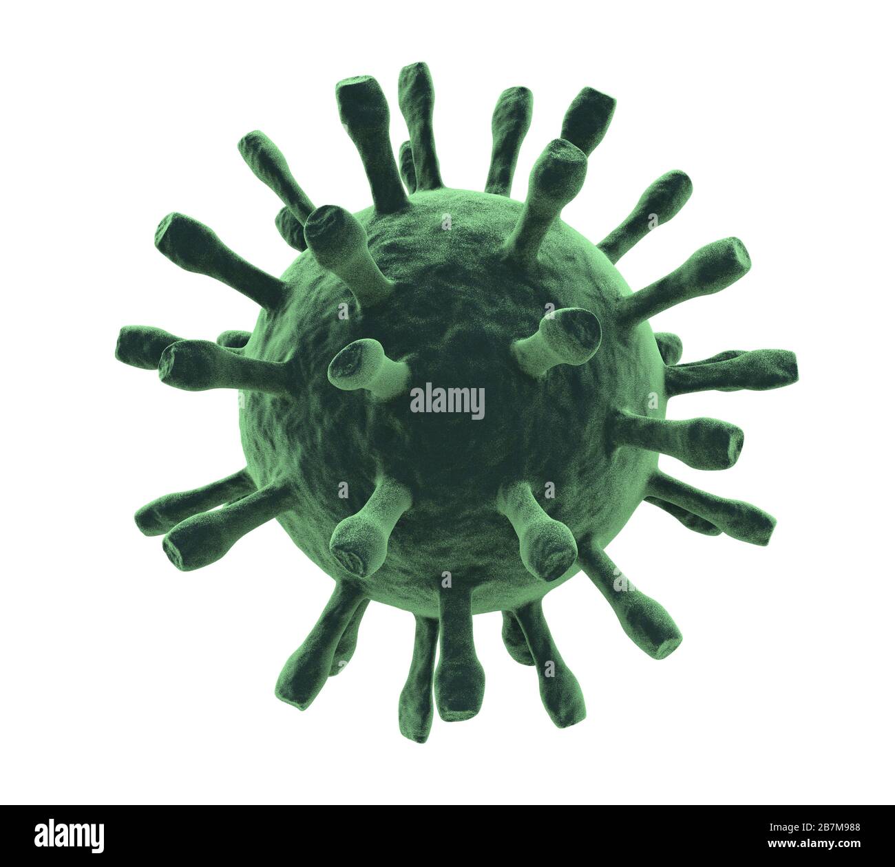 Virus or Bacteria Isolated Stock Photo - Alamy