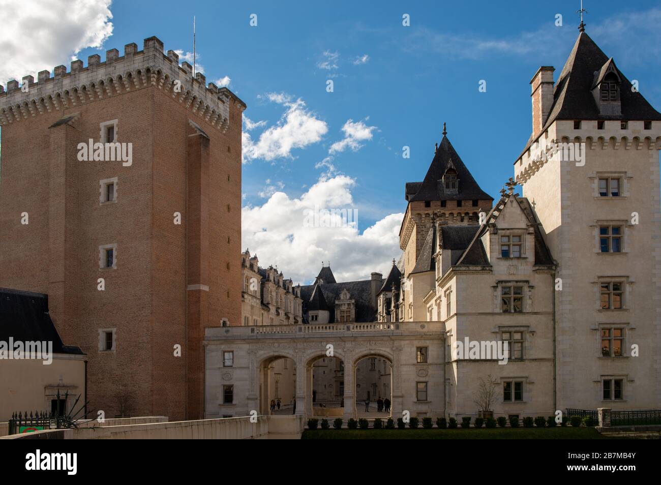 Castle of Pau, in the Pyrenees Atlantiques, France Stock Photo - Alamy